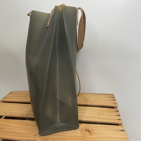 Sequoia | Bags | Sequioa Gray Rubber Hand Bag | Poshmark